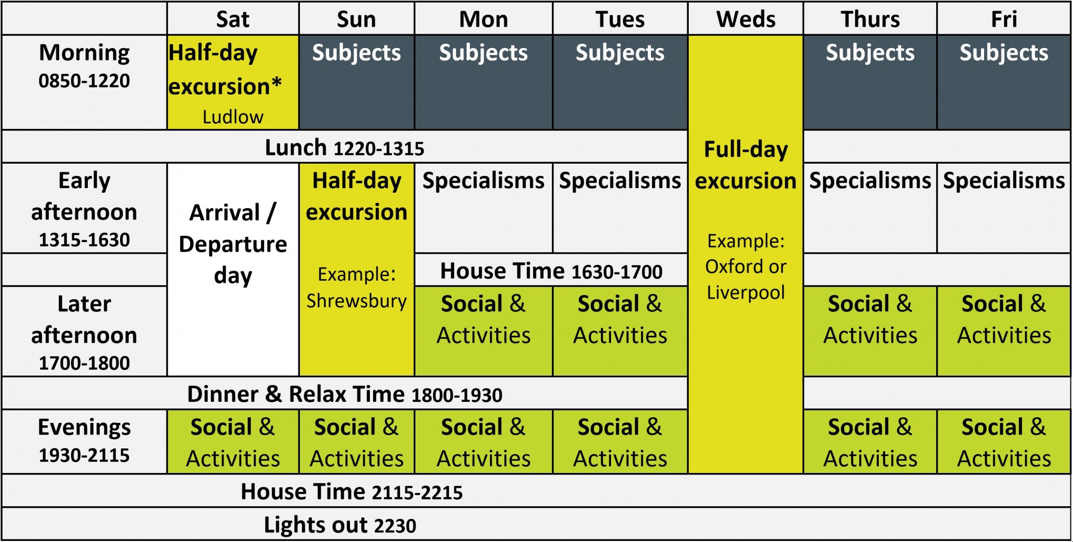 Daily Timetable 2022 More Than English Daily Timetable 2022 More Than English